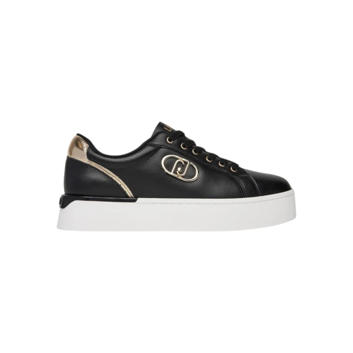 LIU JO дамски сникърси PRETTY 06 black | OUTLET CITY